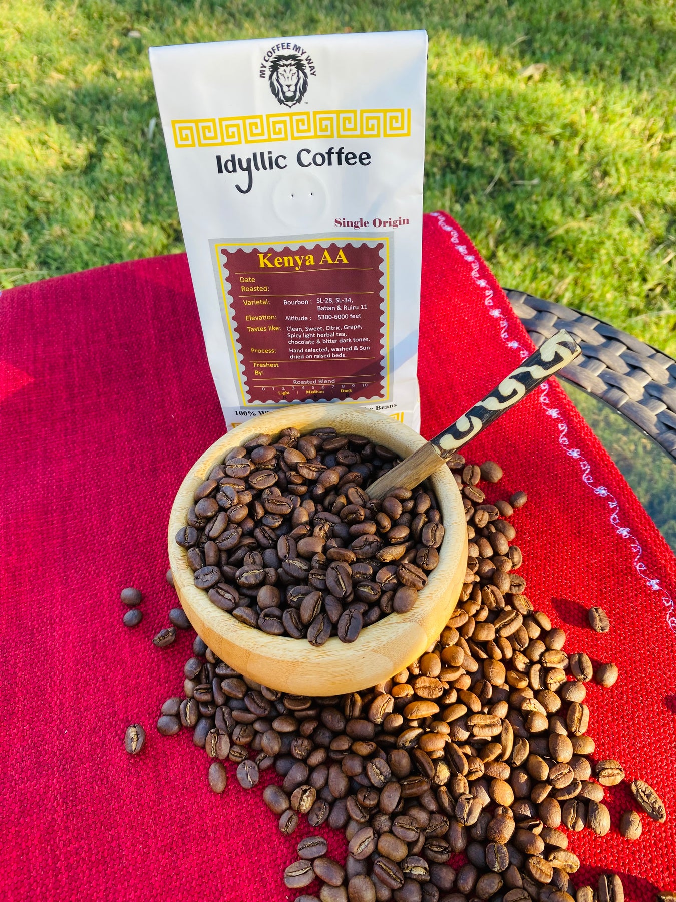 Kenyan Coffee Beans Kenya AA Specialty Coffee – Fresh Roasted To Order ...